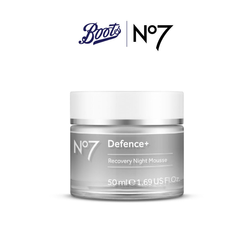 No7 Defence+Recover Night Mousse 50 ML นัมเบอร์เซเว่น ดีเฟนซ์ พลัส รี ...