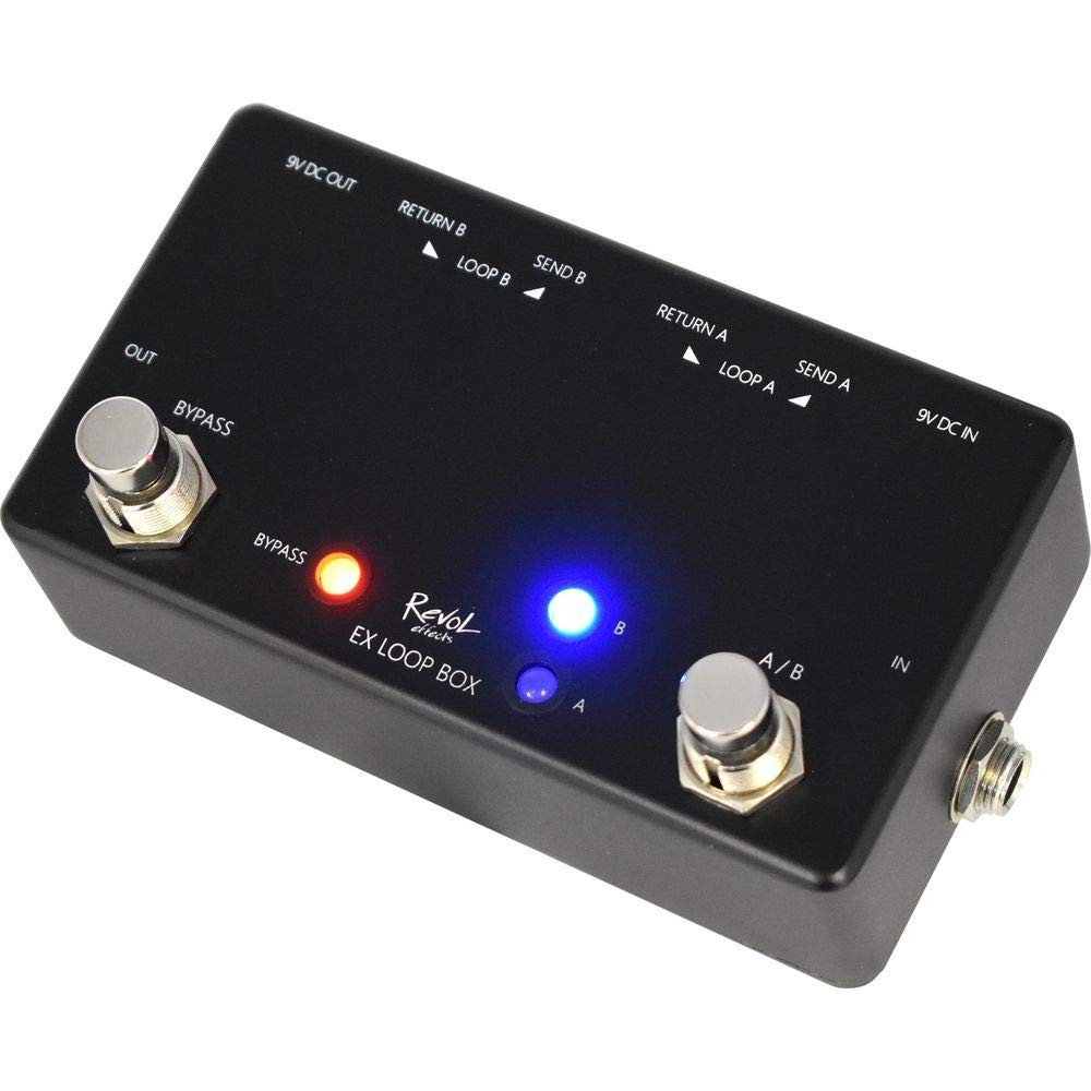 Revol effects Switcher Loop Box EX LOOP BOX 2 Loops ELP-BOX Blackblack สินค้าแท้ใหม่เอี่ยม ...