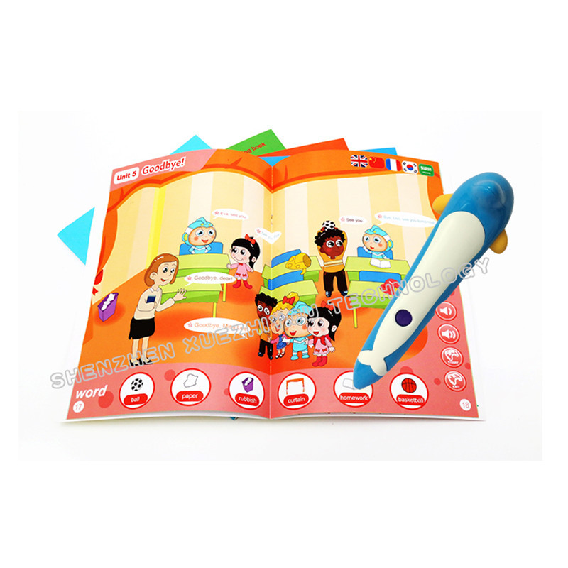 Preschool Kids English talking pen for school cheap audio pen with ...