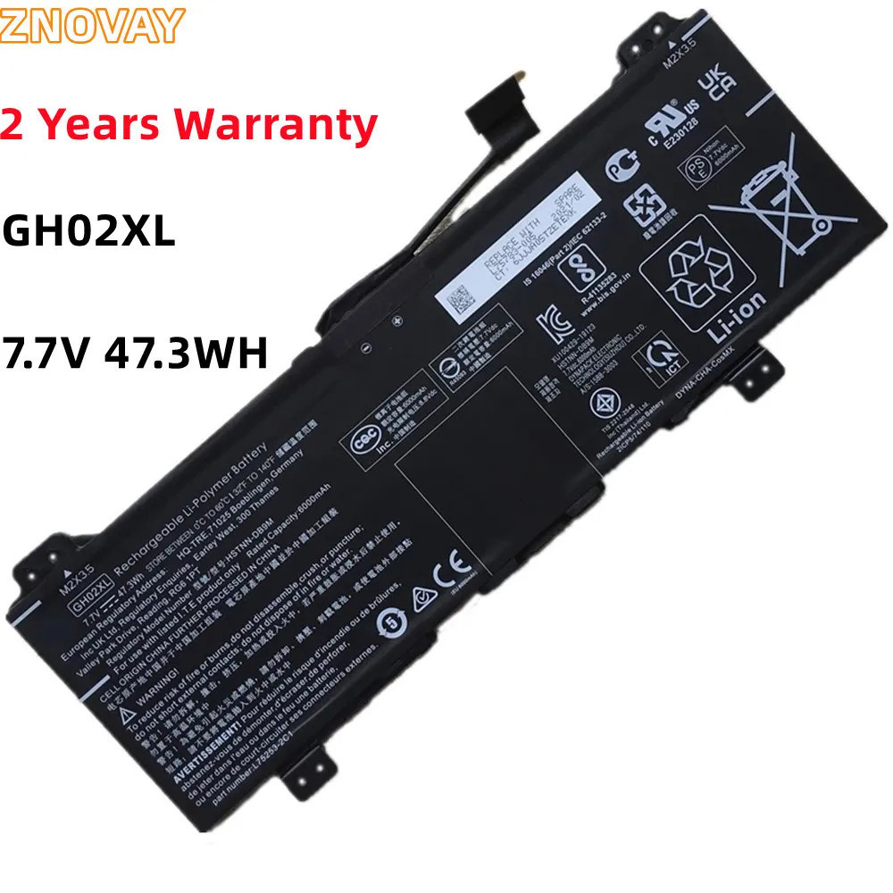 ใหม่ GH02XL 14A-CA0000NF HSTNN-DB9M IB9C แบตเตอรี่แล็ปท็อปสำหรับ HP ...