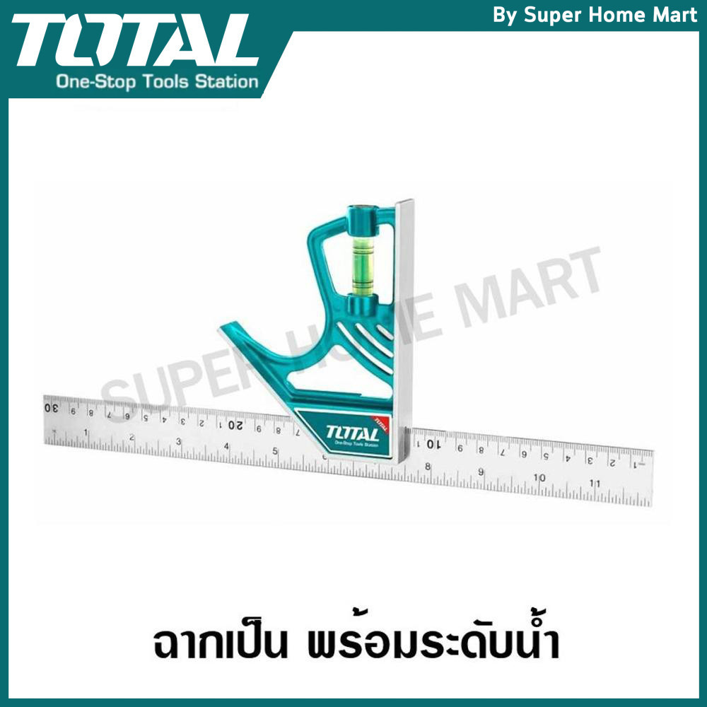 Total ฉากเป็น 12 นิ้ว (มีแม่เหล็ก) พร้อมระดับน้ำ รุ่น TMT653005 ...