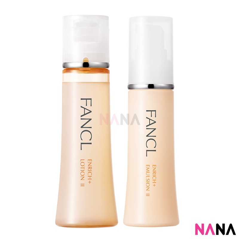 Fancl Enrich+ Set (Lotion + Emulsion) (30ml + 30ml) | Shopee Thailand