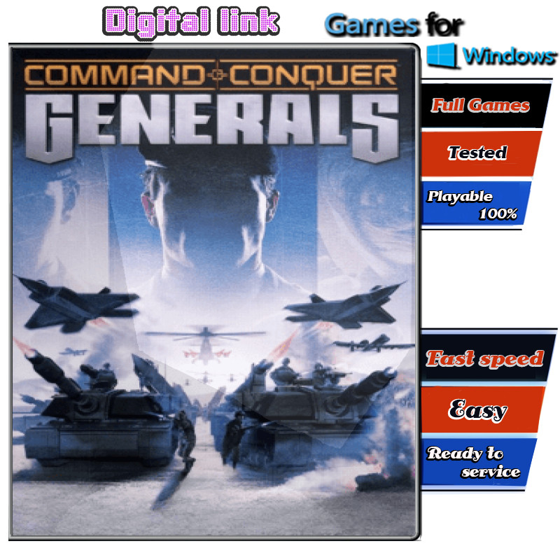 Command & Conquer Generals Deluxe Edition เกม PC Game คอมพิวเตอร์ USB เสียบเล่นได้เลย | Shopee ...