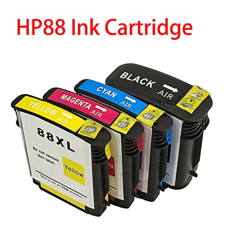 Compatible for HP 88XL HP88 ink cartridge 88 Officejet Pro K550 K550dtn ...