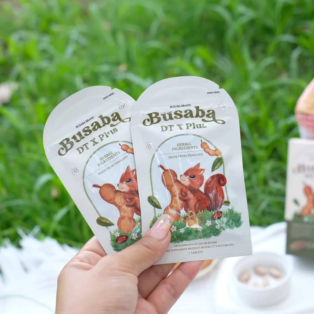 (10 ซอง)มาดามบุษบา Busaba DT X plus แพคเกจใหม่แบบ 10 ซอง | Shopee Thailand