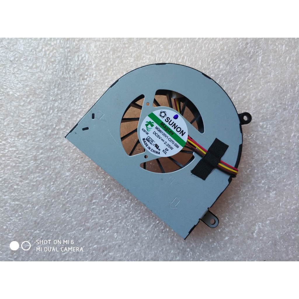 พัดลมระบายความร้อน ของแท้ สําหรับโน๊ตบุ๊ค Lenovo G400 Fan G400 G490 G510 G505 G410 | Shopee Thailand