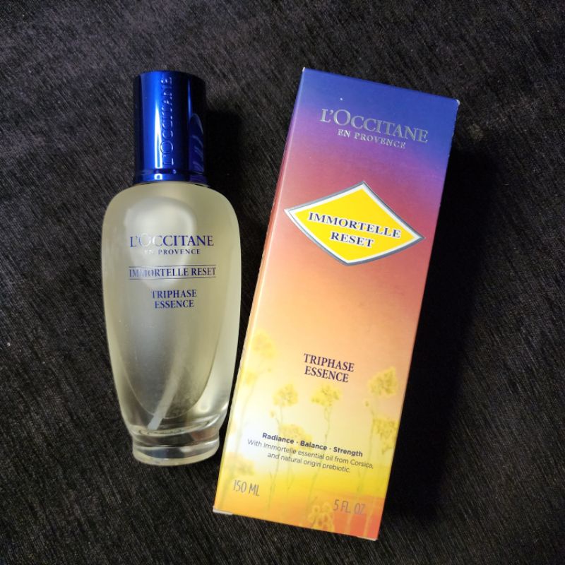 L'Occitane Immortelle Reset Triphase Essence 150ml | Shopee Thailand