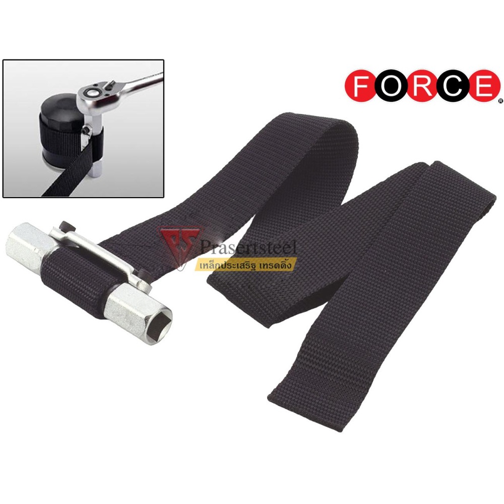Force ( 61903 ) สายรัดถอดไส้กรองน้ำมันเครื่อง 1/2" & 3/8" | Shopee Thailand