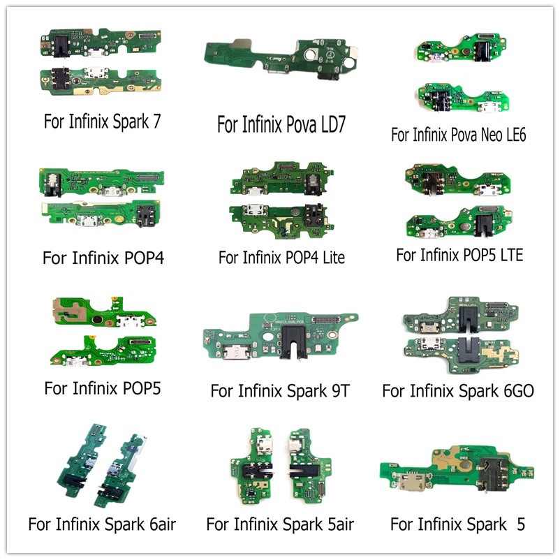 USB แพรชาร์จ ชุดชาร์จ infinixPOP5/POP5 LTE/POP4 Lite/POP4/Spark 7/S5 ...