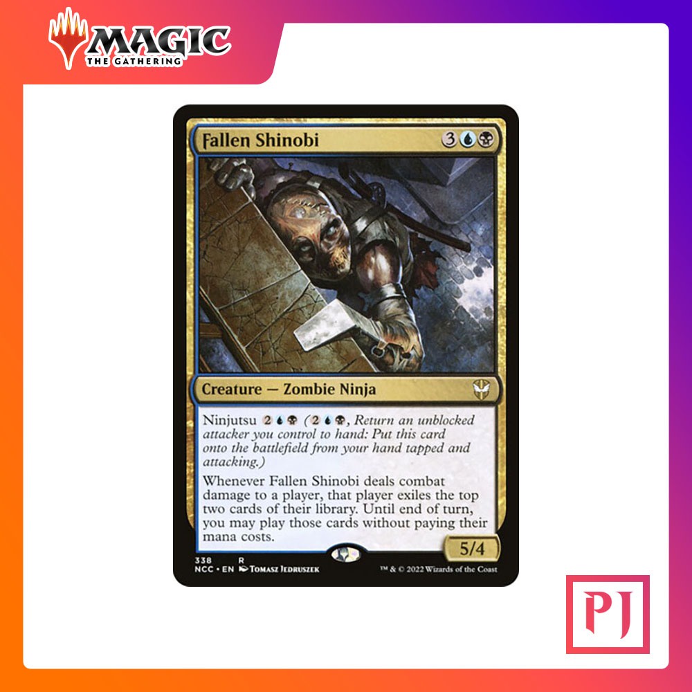 [MTG] Fallen Shinobi [NCC] [MULTI] [RARE] [NORMAL] [ENG] (การ์ดเมจิค ...