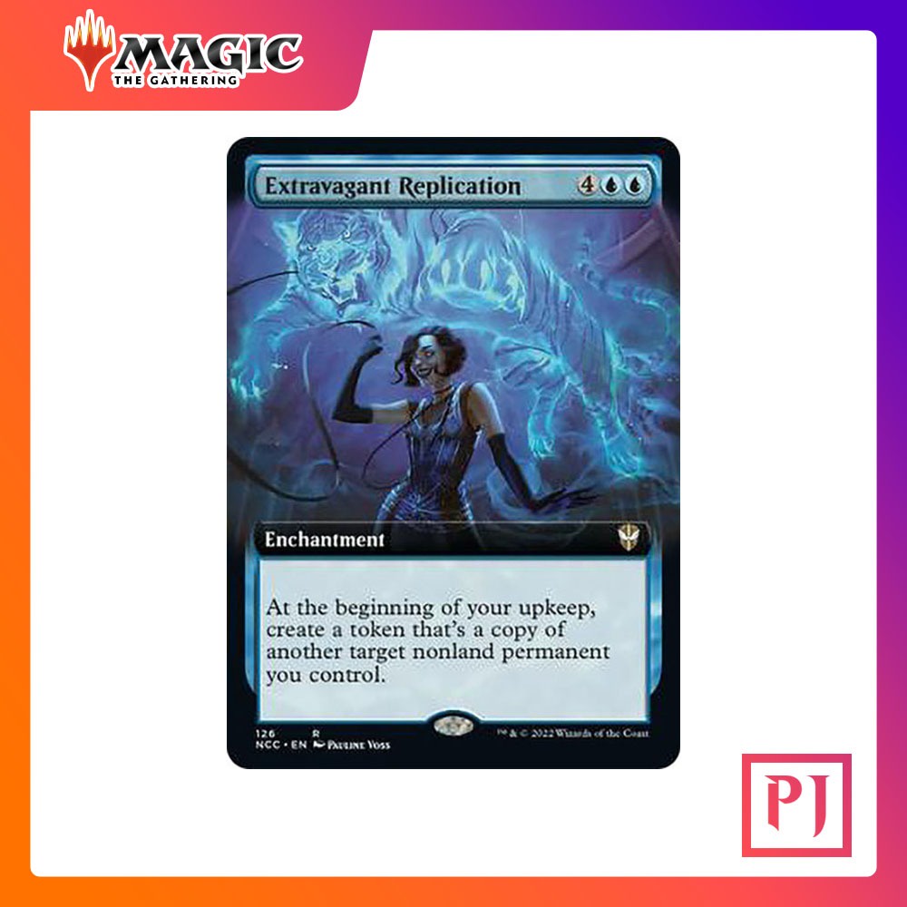 [MTG] Extravagant Replication (Extended Art) [NCC] [BLUE] [RARE ...