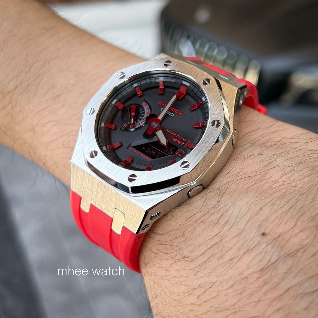 G-Shock New Arrival Black Red Dial with Tough Solar Powered and ...