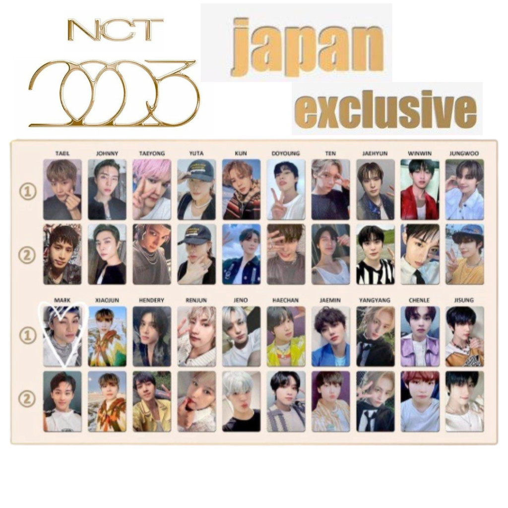 Nct Golden Age The 4TH Album Japan Exclusive Ver. 1 & 2 โฟโต้การ์ด ...