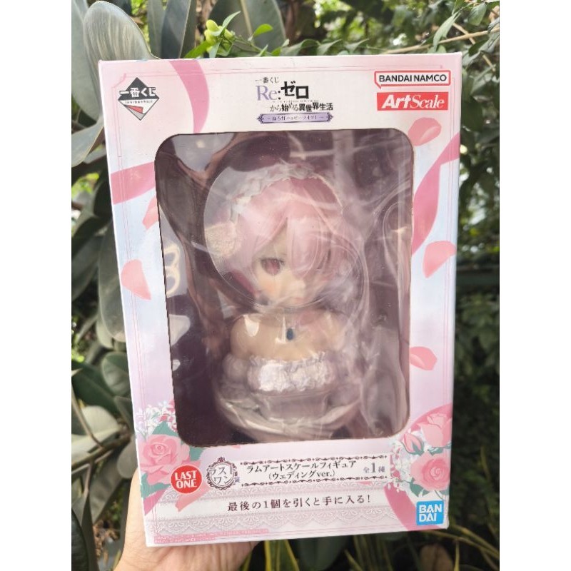 ฟิกเกอร์ re zero ichiban kuji bandai namco last one figure ram art ...