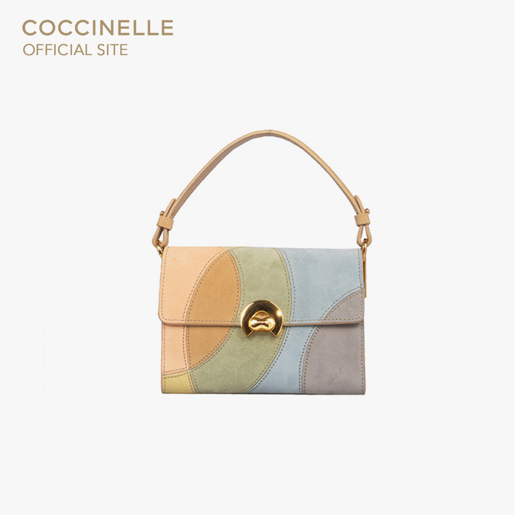 COCCINELLE กระเป๋าถือผู้หญิง รุ่น BINXIE 580101 สี MULTI SUN/FR.BE ...