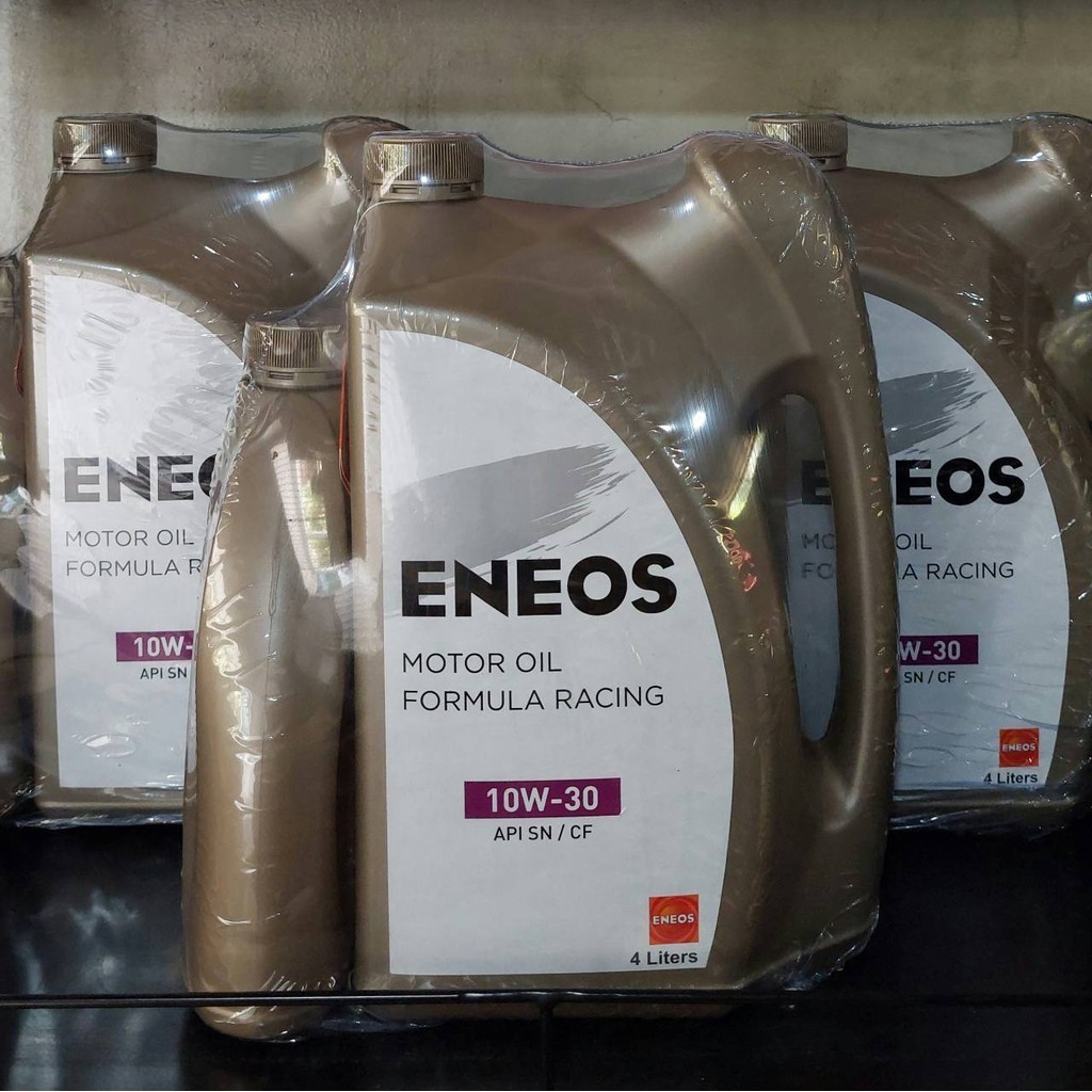 ENEOS FORMULA RACING 10W-30 SN 4+1ลิตร (น้ำมันเครื่องแบนซิน) | Shopee Thailand