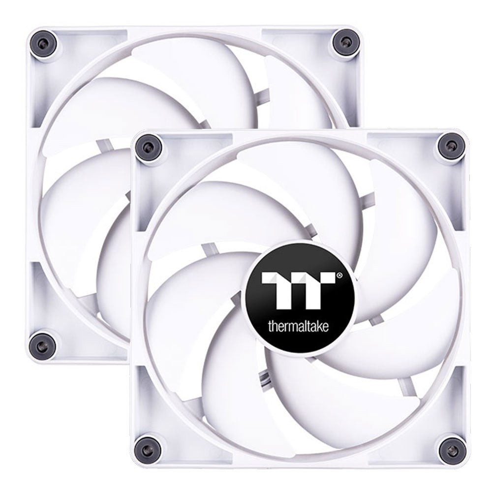 CASE FAN THERMALTAKE CT120 WHITE (2-FAN PACK) | Shopee Thailand