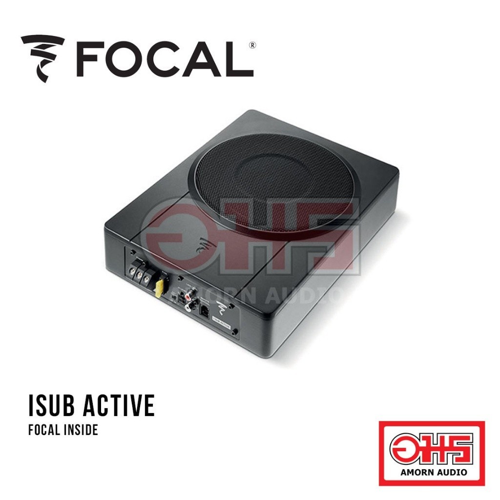 Focal ISUB ACTIVE 8" ultra-compact amplified subwoofer AMORNAUDIO | Shopee Thailand