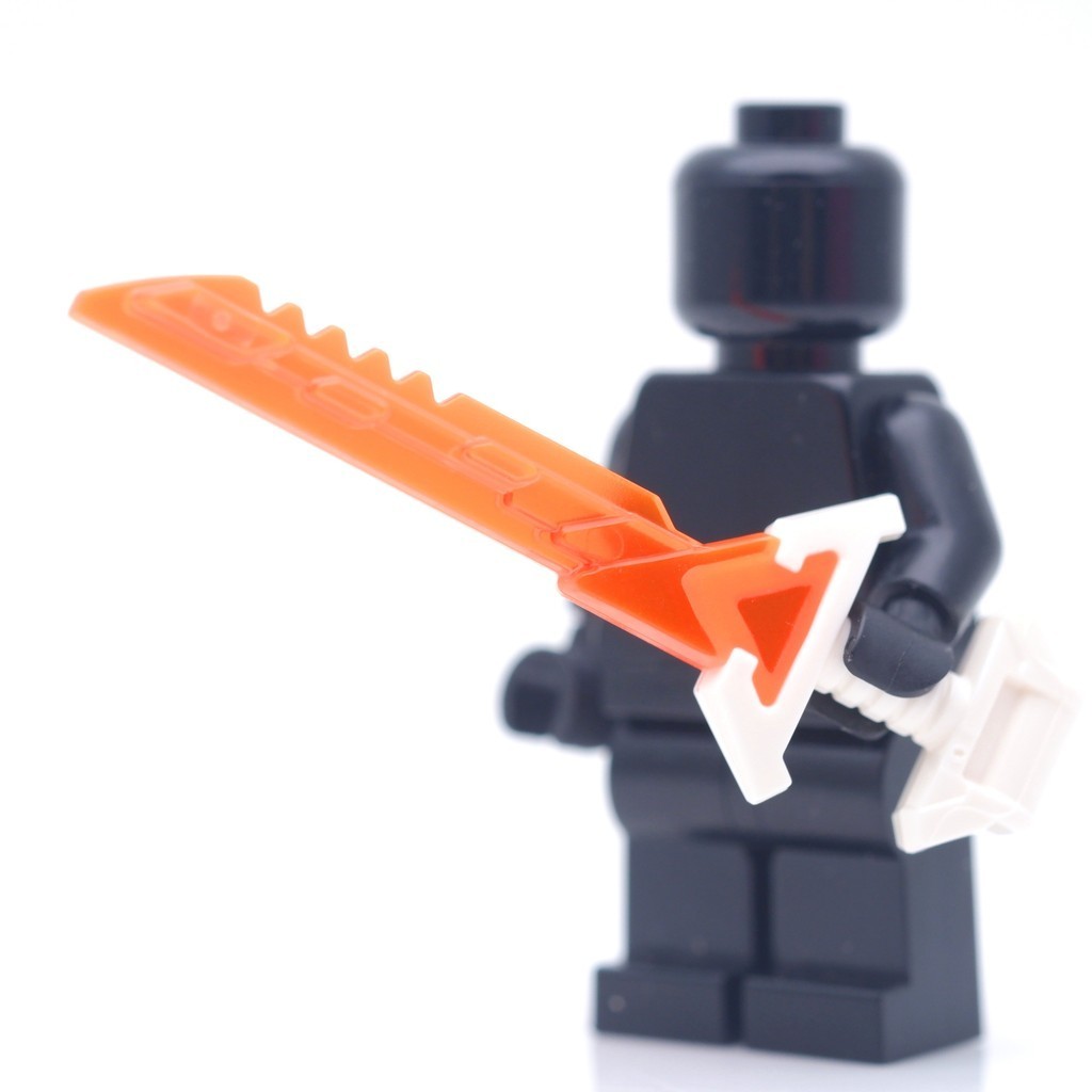 Lego Orange Serrated Blade ( 1 คู่/Set) WEAPON | Shopee Thailand