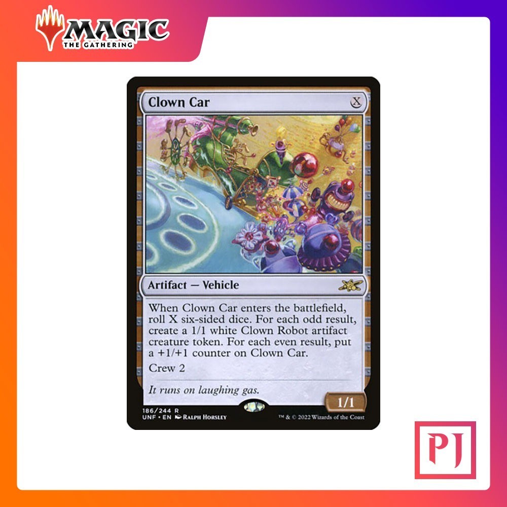 [MTG] Clown Car [UNF] [ARTIFACT] [RARE] [NORMAL] [ENG] (การ์ดเมจิค ...
