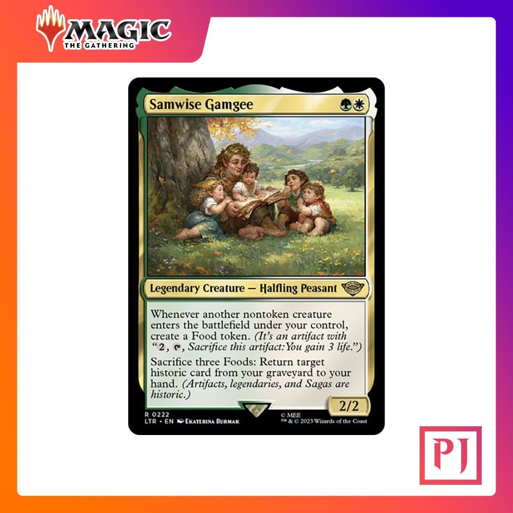 [MTG] Samwise Gamgee [LTR] [MULTI] [RARE] [NORMAL] [ENG] (การ์ดเมจิค ...