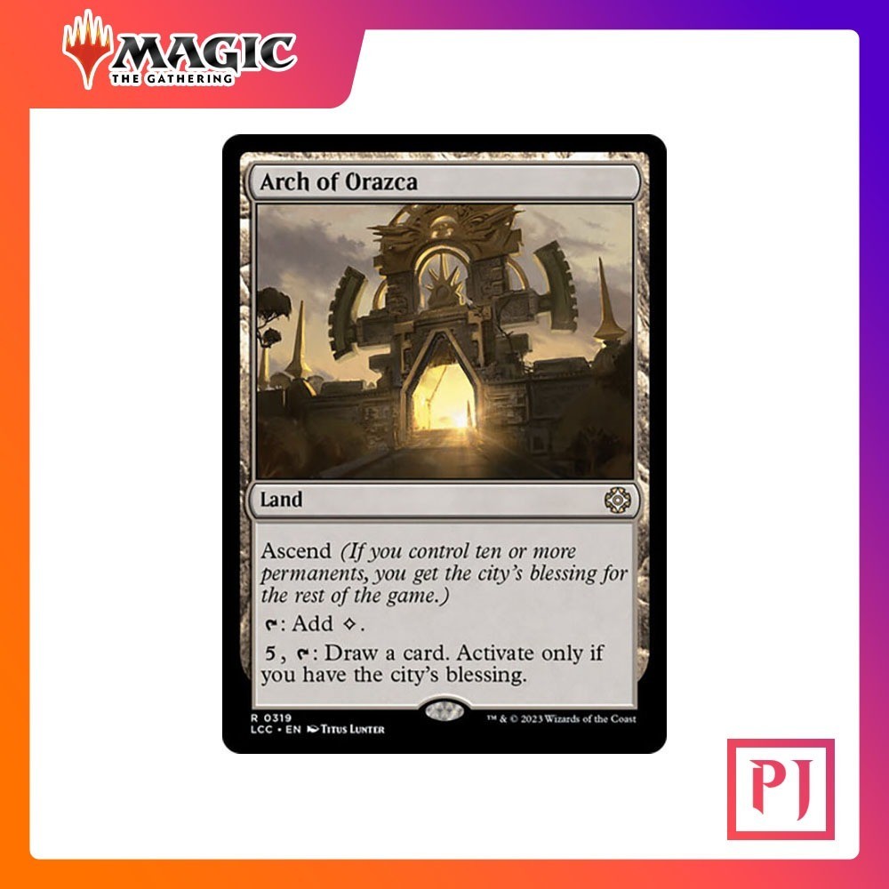 [MTG] Arch of Orazca [LCC] [LAND] [RARE] [NORMAL] [ENG] (การ์ดเมจิค ...