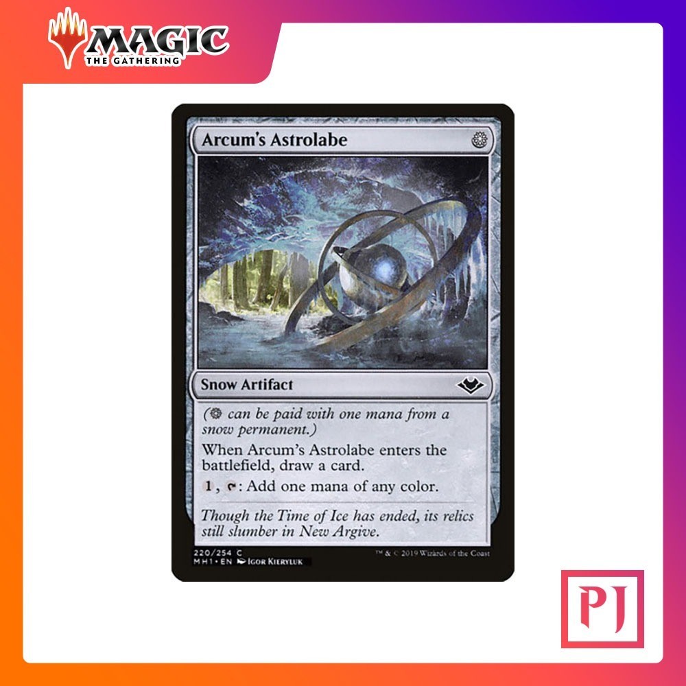 [MTG] Arcum's Astrolabe [MH1] [ARTIFACT] [COMMON] [NORMAL] [ENG] (การ์ด ...