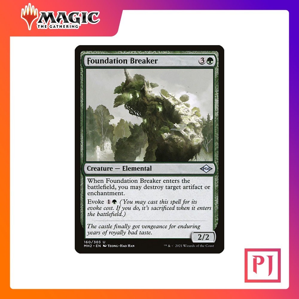 [MTG] Foundation Breaker [MH2] [GREEN] [UNCOM] [NORMAL] [ENG] (การ์ดเม ...