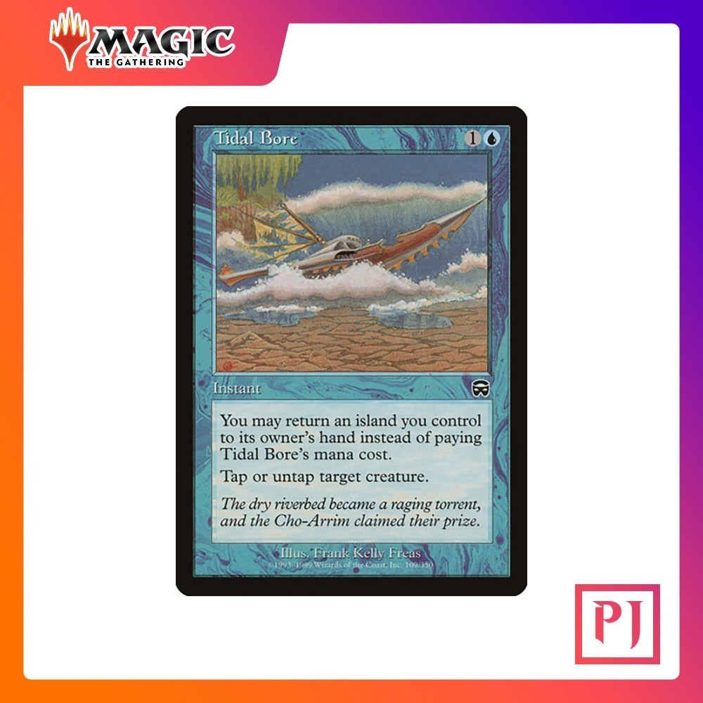 [MTG] Tidal Bore [MQM] [BLUE] [COMMON] [NORMAL] [ENG] (การ์ดเมจิค ...