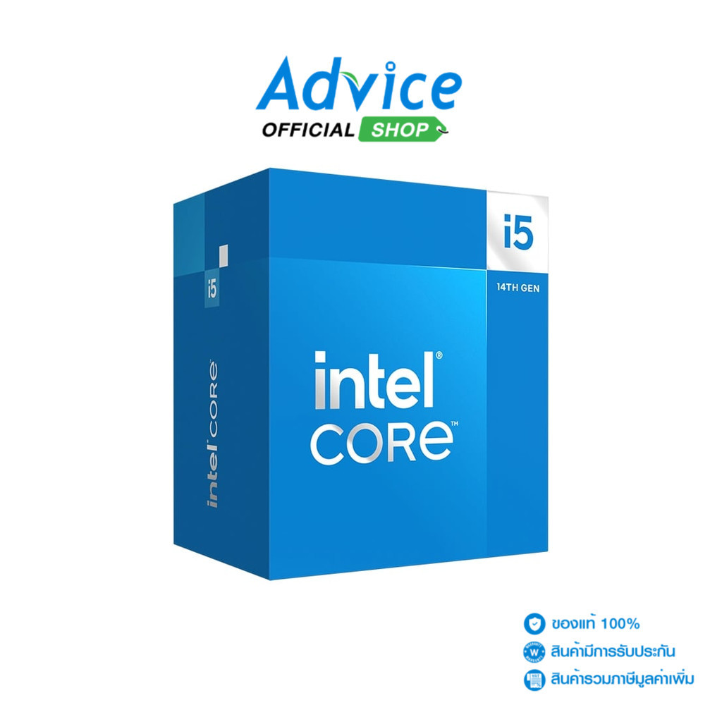 INTEL CPU CORE I5-14400 LGA 1700 - A0156721 | Shopee Thailand