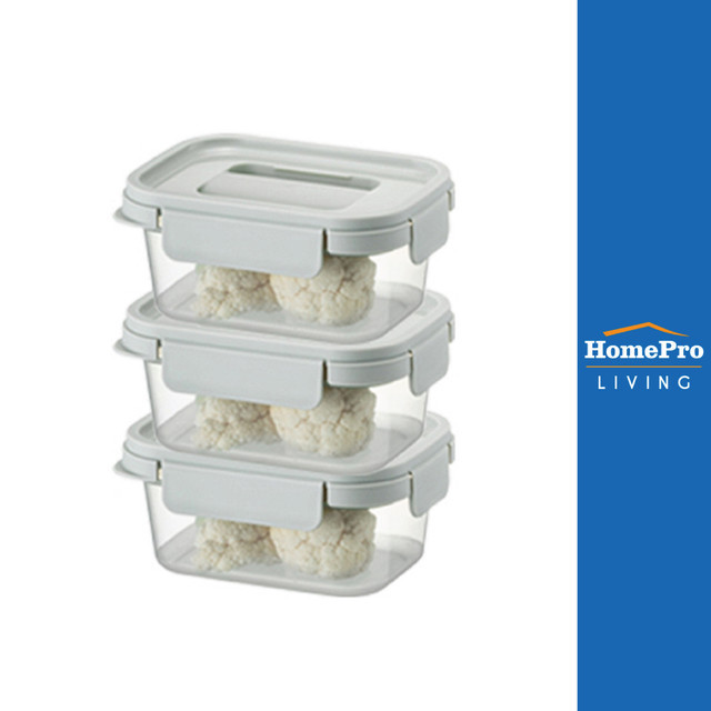 LOCKnLOCK ชุดกล่องอาหาร CHAK CHAK 0.5 ลิตร 3 ชิ้น สีมิ้นท์ | Shopee ...