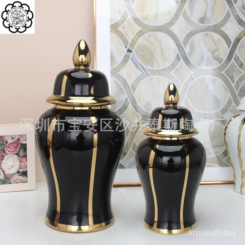 ตกแต่งบ้านหรูหราเบาๆแจกันดอกไม้งานฝีมือเซรามิกเครื่องประดับ ของตกแต่งห้องตัวอย่างของโรงแรม X909 ...