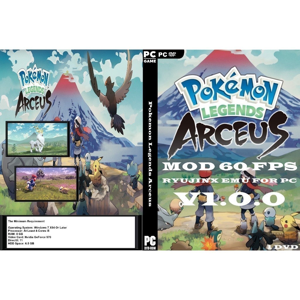 แผ่น Game PC Pokemon Legends Arceus (1DVD) | Shopee Thailand