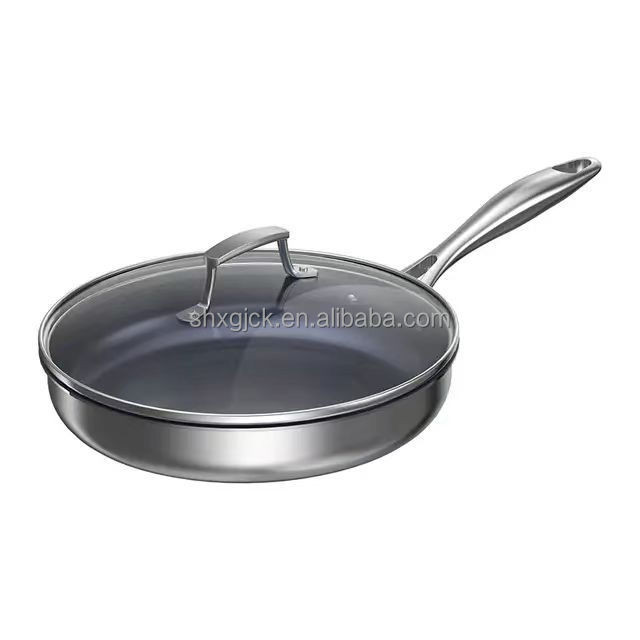 Pure Titanium Frying Pan Non Stick Uncoated Fry Pan Healthy Cookware ...