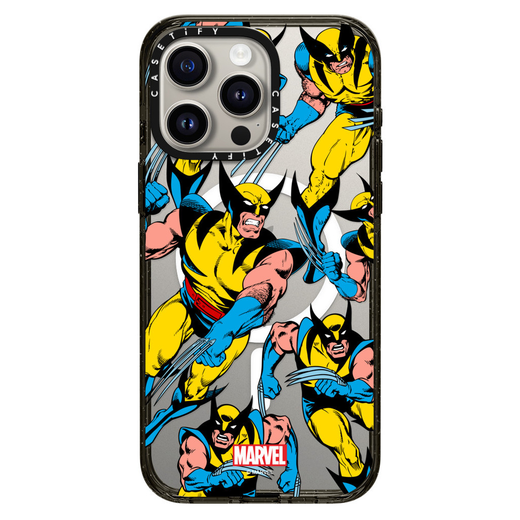 [พร้อมส่ง] CASETiFY | Deadpool x Wolverine Wolverine Pattern Case ...