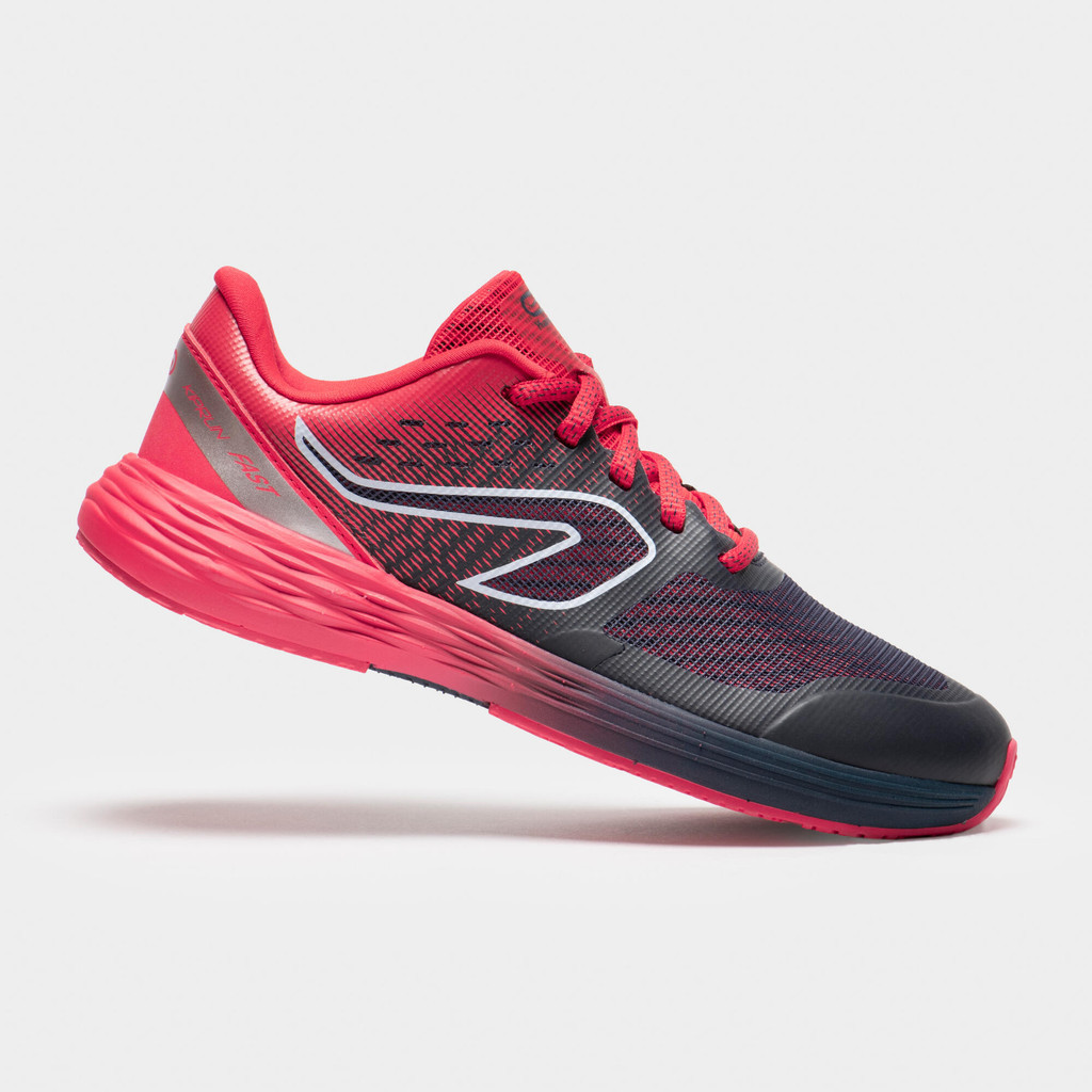 KIPRUN - รองเท้าวิ่งและกรีฑาสำหรับเด็กรุ่น AT 500 Kiprun Fast (สีแดง ...