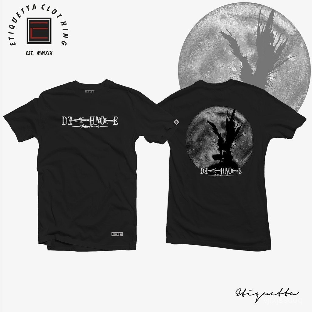 【High quality】╅ Anime Shirt - ETQT Death Note Ryuk T Unisex Round neck ...