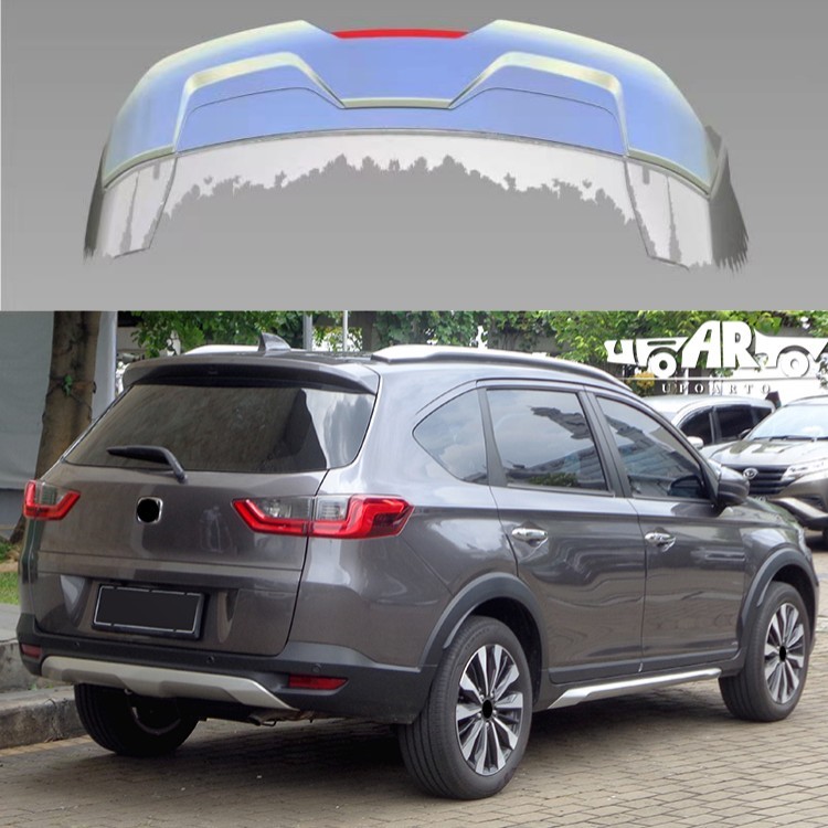 Car Spoilers Good Craft Car Decoration ABS Plastic Carbon Fiber Rear ...