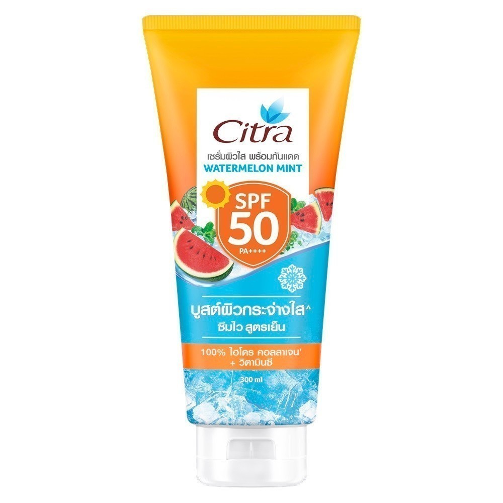Citra Sun Protection Serum Watermelon Mint Spf50 Pa++++ 300Ml ซิตร้า เซ ...