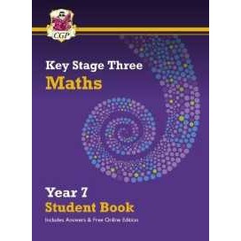 KS3 Maths Year 7 Student Book - with answers & Online Edition (Cgp Ks3 ...