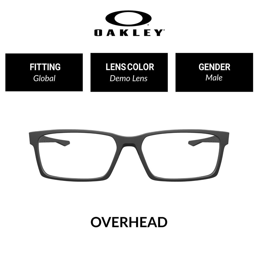 OAKLEY OPHTHALMIC OVERHEAD - OX8060 80600159 - Eyeglasses | Shopee Thailand