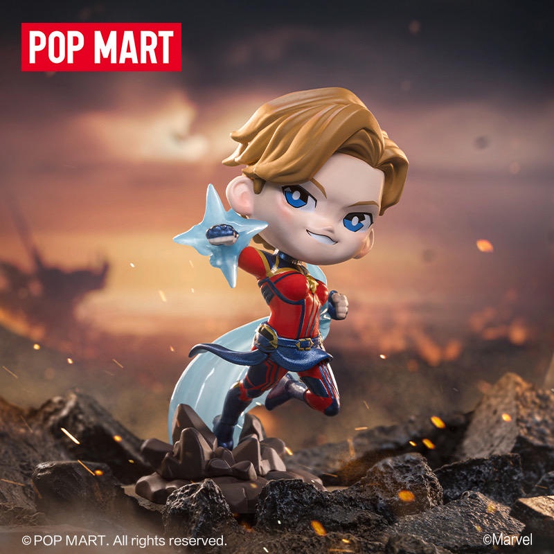 POPMART Bubble Mart Marvel Infinity Legend Series Blind Box รูปอิน ...