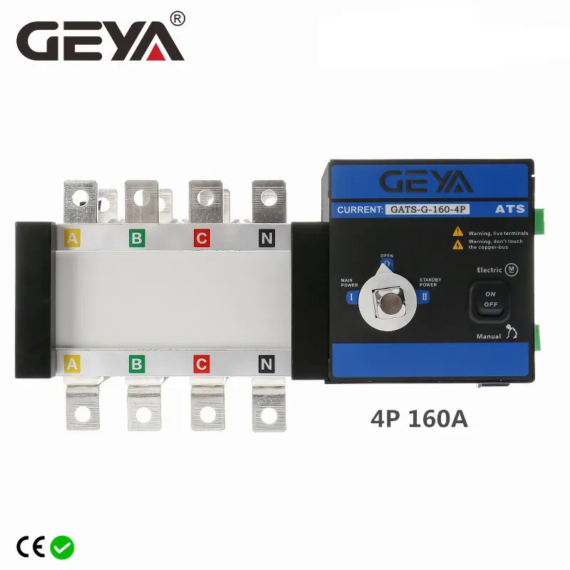 GEYA ATS PC Class Automatic Transfer Switch Generator Changeover Switch ...
