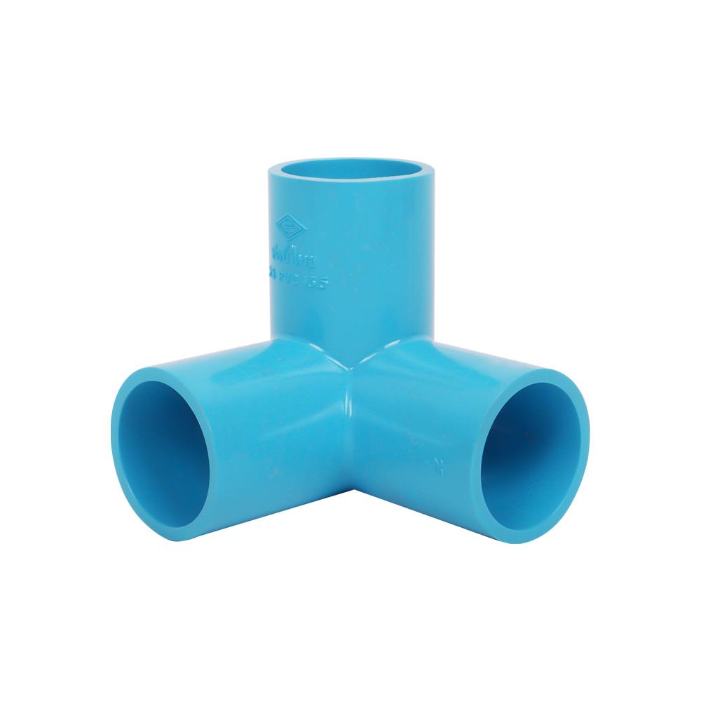 ท่อน้ำไทย ข้อต่อสามทางตั้งฉาก PVC THAI PIPE 1 นิ้ว สีฟ้า | Shopee Thailand
