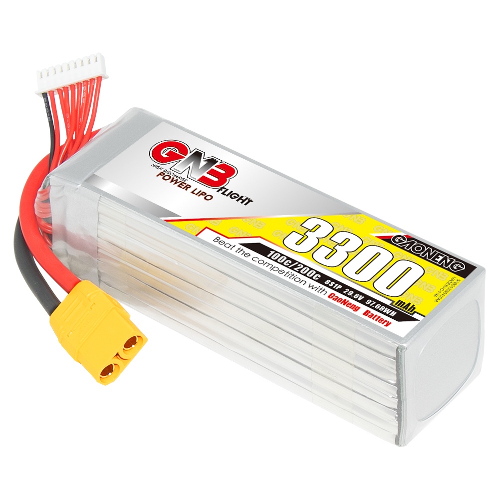 GNB GAONENG 3300mah 8S 29.6V 100C 200C XT150 RC Air Drone RC LiPo ...