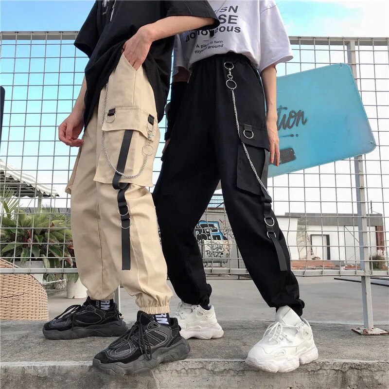 83z Harajuku Men Women Cargo Pants Korean Fashion Y2k Tracksuit Clothes ...