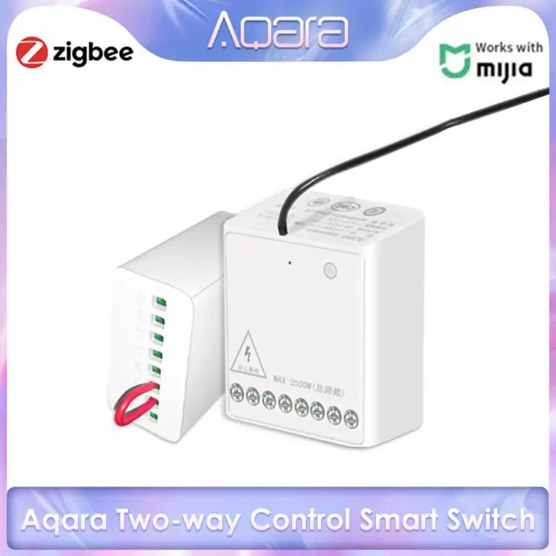 40z Aqara Two-way Control Smart Switch Wireless Relay Module Controller ...