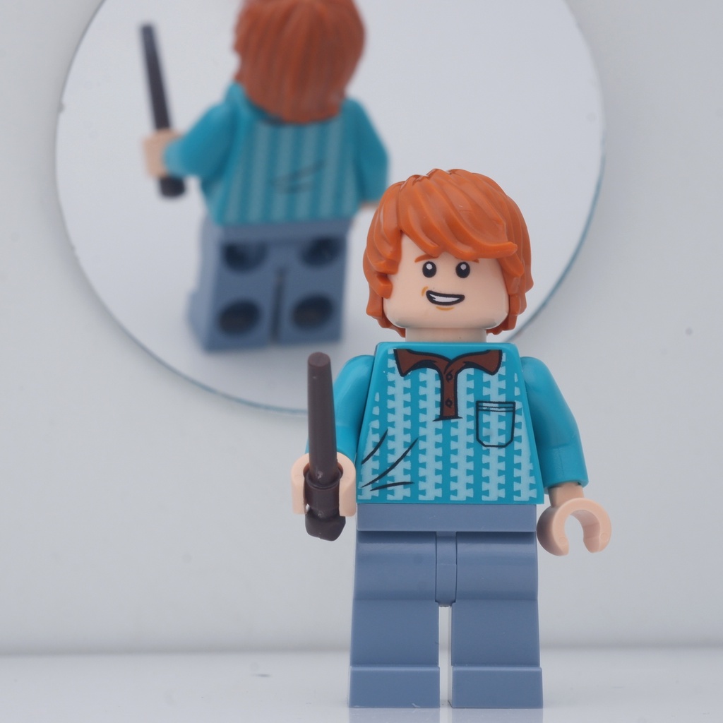 LEGO Minifigures Ron Weasley Turquoise Polo Harry Potter | Shopee Thailand