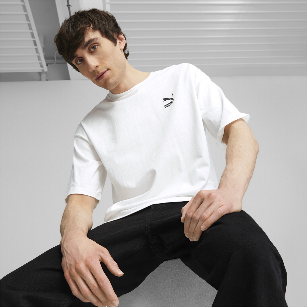 PUMA PRIME/SELECT - เสื้อยืดผู้ชาย BETTER CLASSICS สีขาว - APP ...