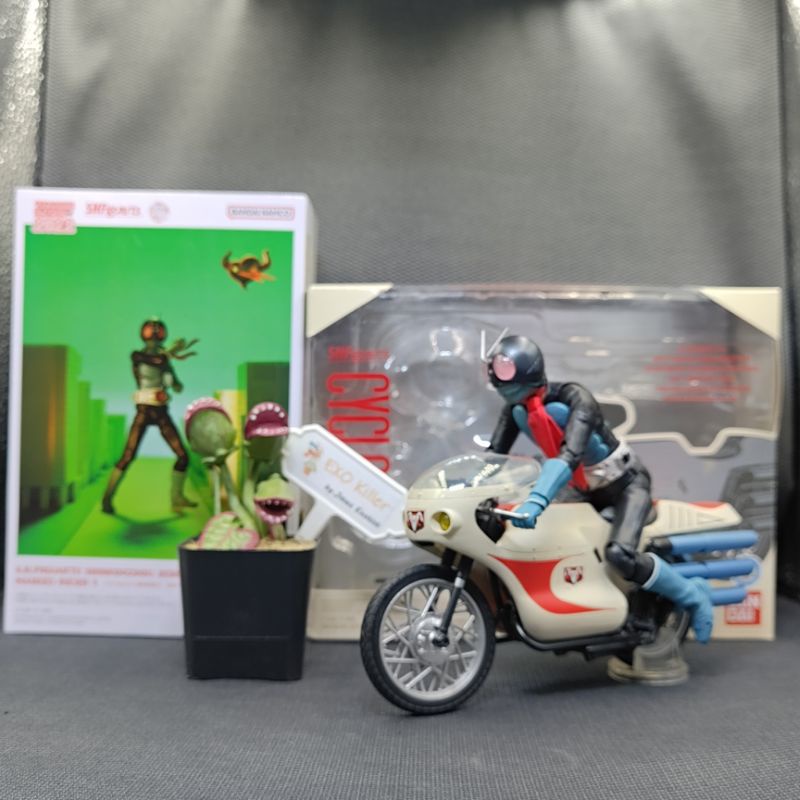 ♨️ USED Cyclone Old Motorcycle & Rider 1 V1 Old l SHINKOCCHOU V 1 ver ...